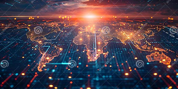 Visual Representation of Worldwide Interconnectedness through Abstract ...