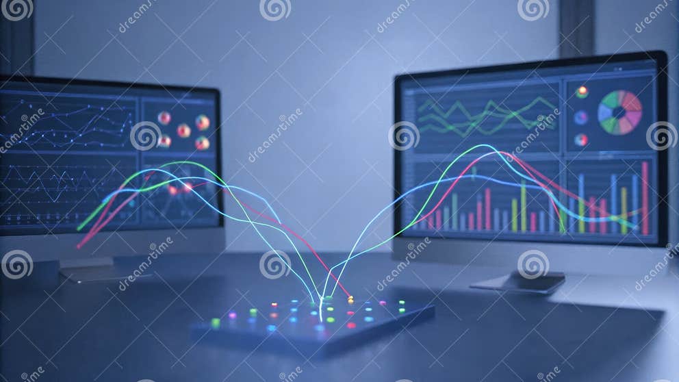 Visual Representations of Data Analytics Depicted by S of Data Points ...