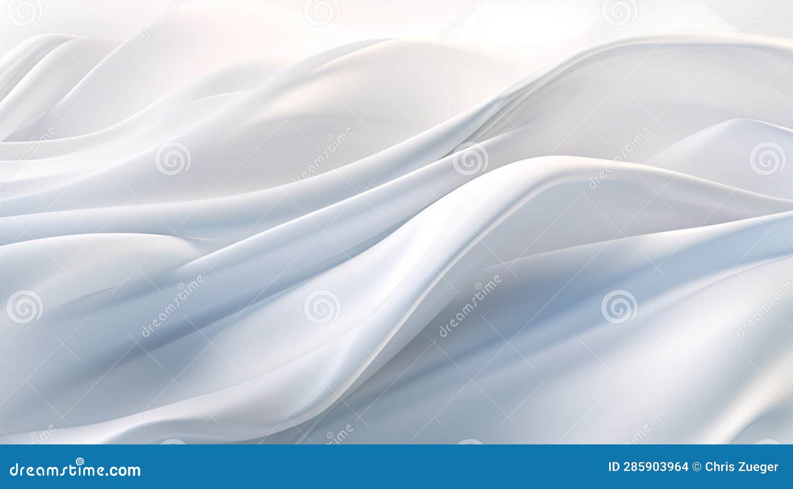 Visual Rhythm Created by Subtle Undulating Waves on White Background ...
