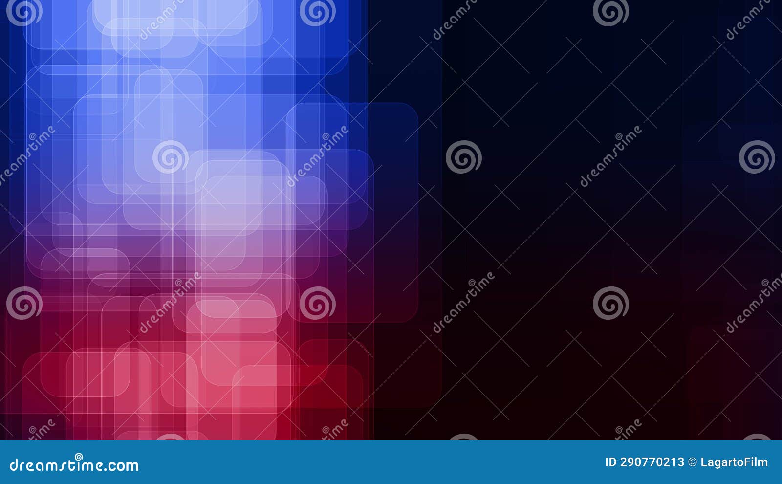 Stylish Decorative Element Transparent Design with Flowing Rectangles ...