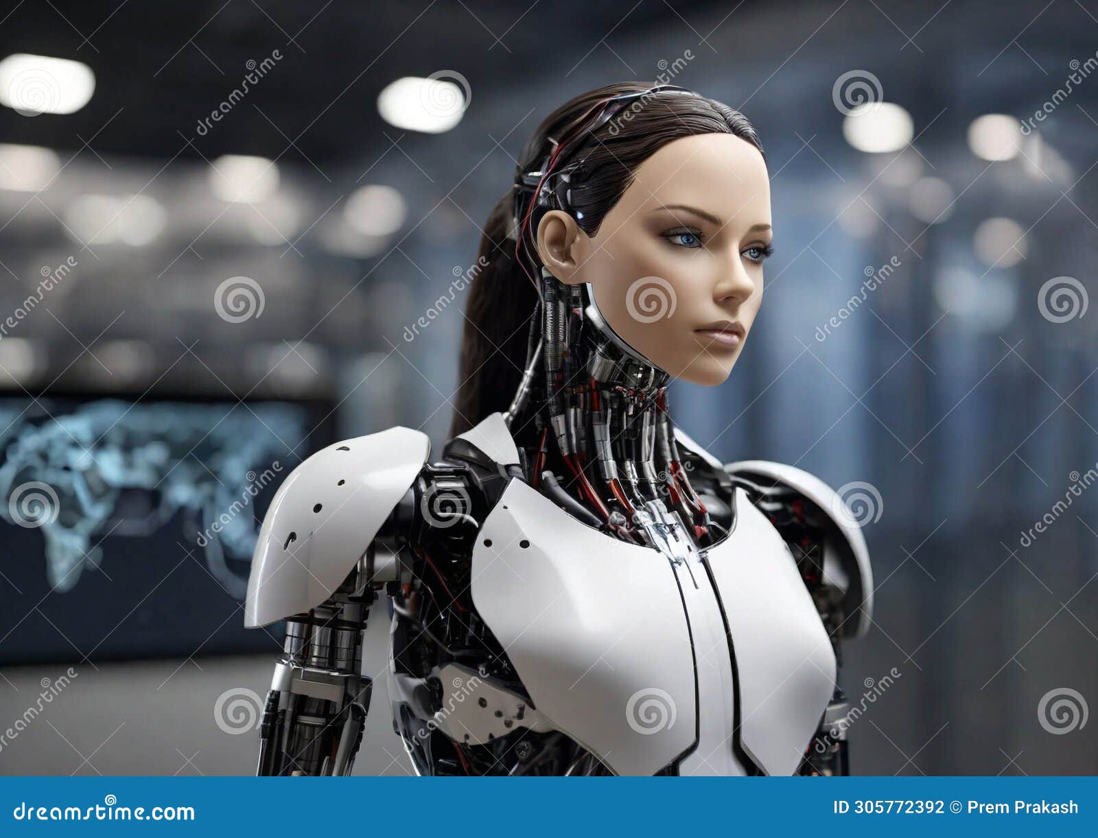 A Visual Saga of Robotic Transformation Stock Illustration ...