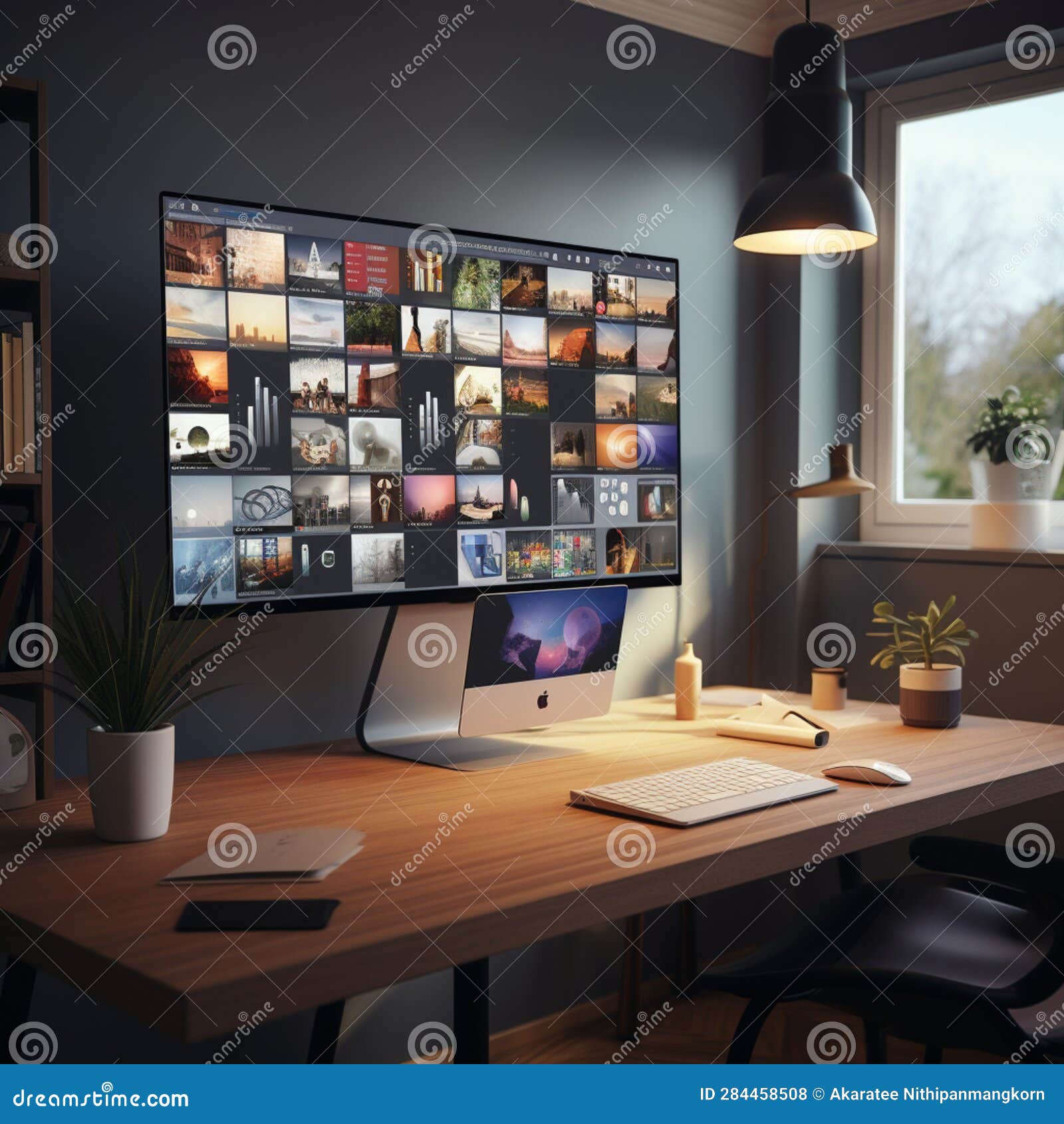 Visual Screen Design, Pc Interface Use for Commercial, Simple Design ...