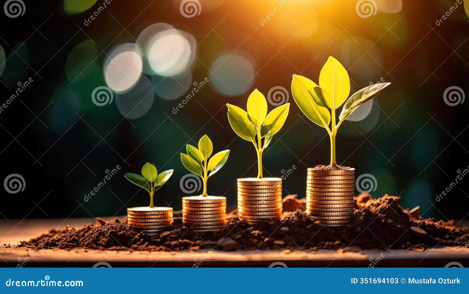 The Visual Should Show Growth of Investment, Also Evoke Positive ...