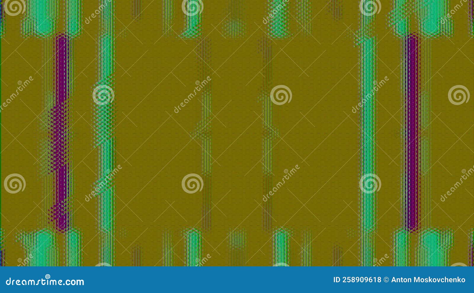 Visual Simulation of Analog Distortion, Glitches, Abstract Psychedelic ...