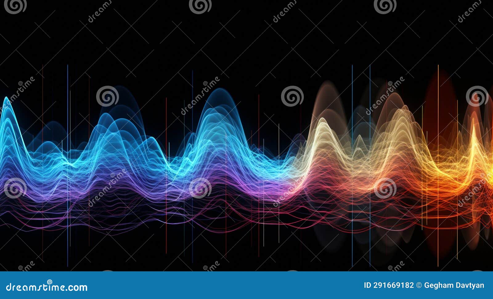 Hd Sound Wave Wallpaper, Visual Waves Background, Graphic Designed ...