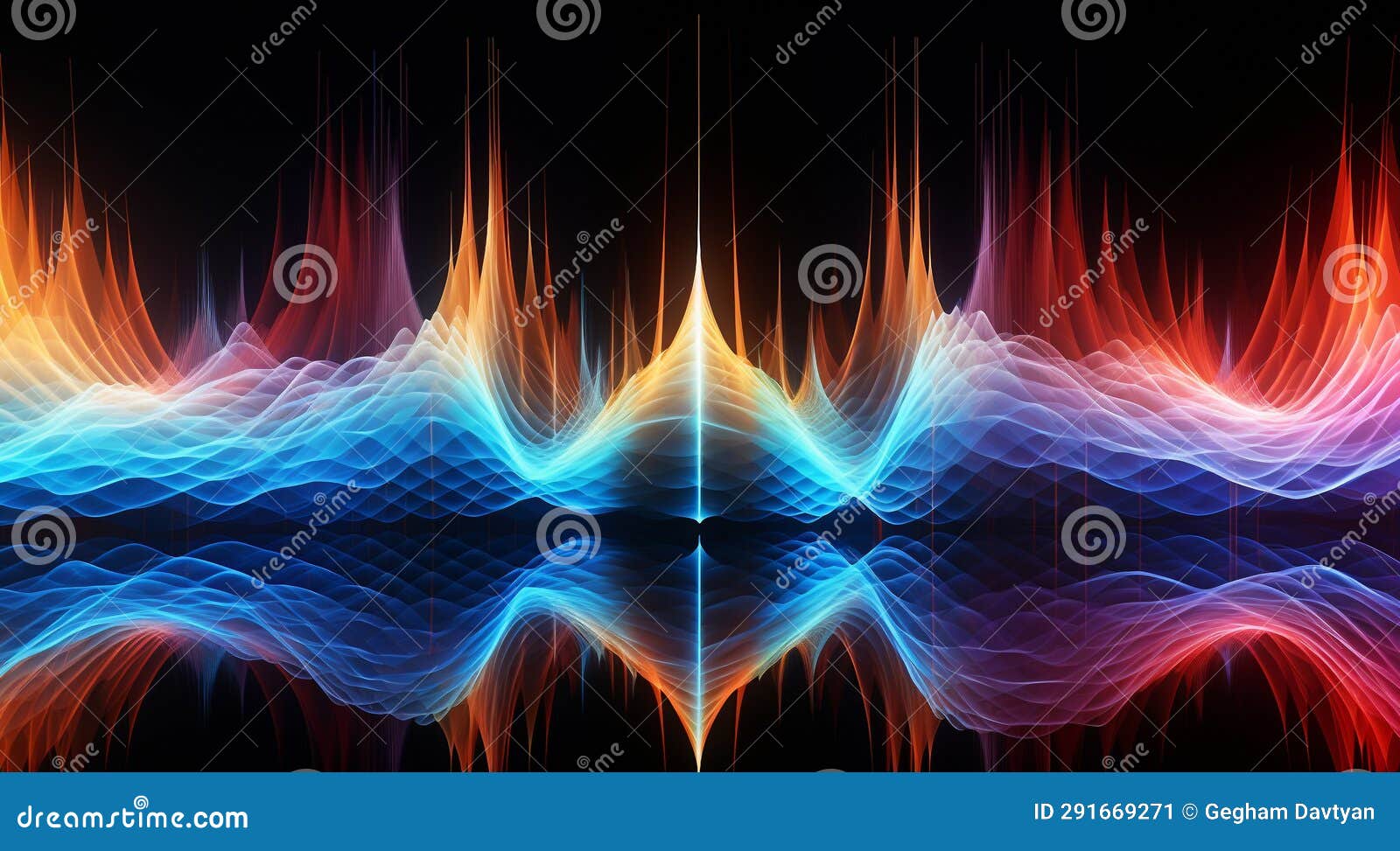 Hd Sound Wave Wallpaper, Visual Waves Background, Graphic Designed ...
