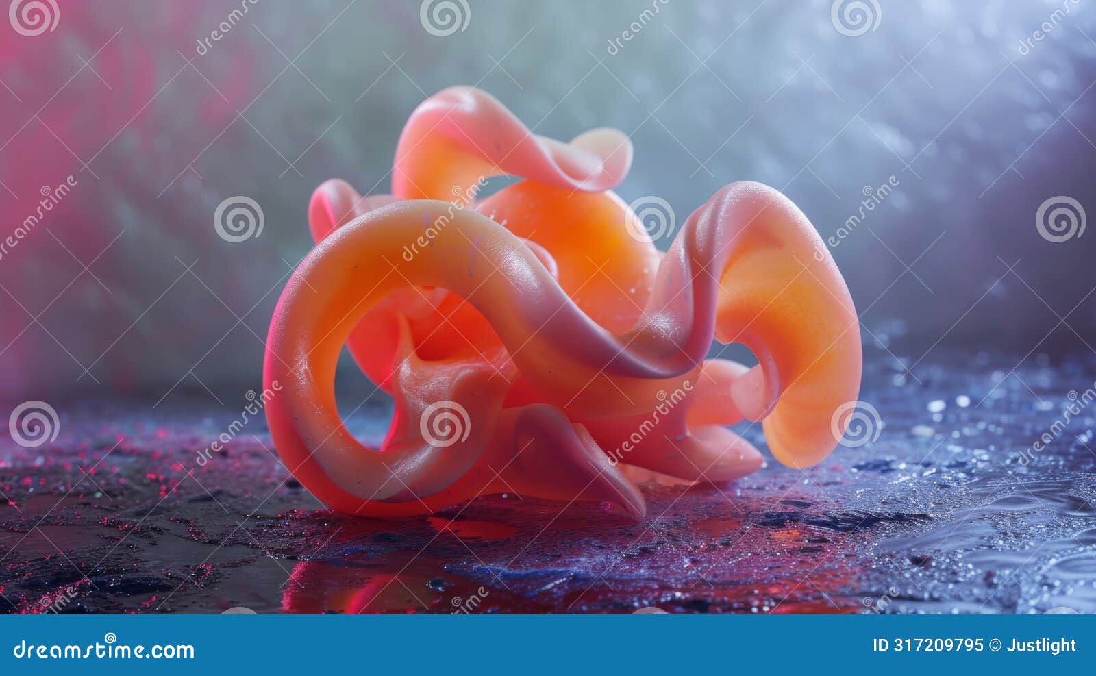 A Visual Symphony Of Contortion As A Sponge Twists And Contorts Under ...