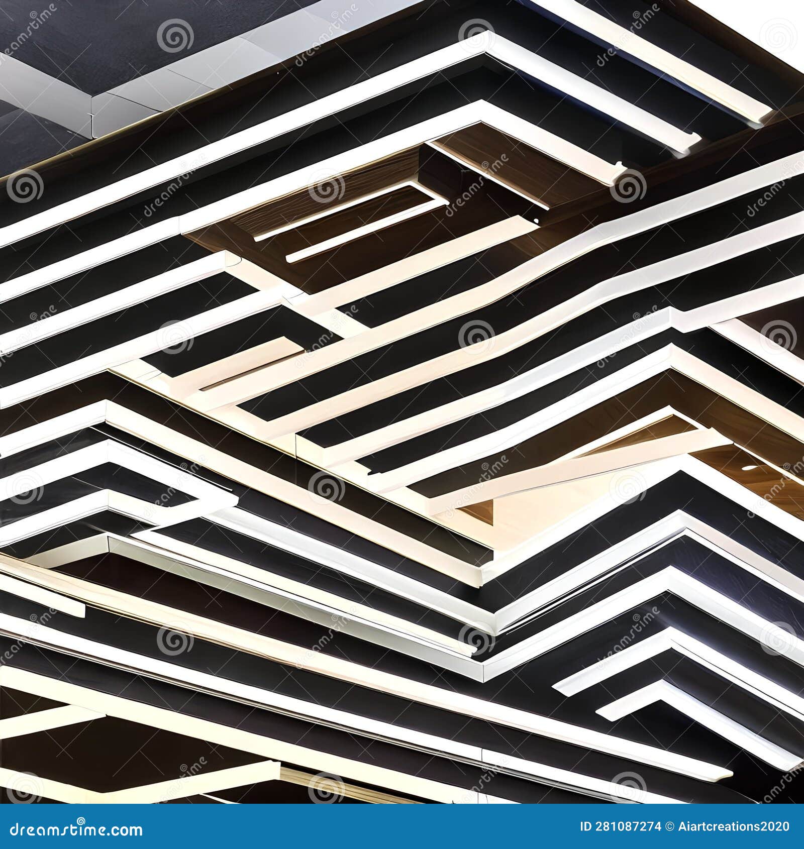 A Visual Symphony of Geometric Abstraction, with Precise Angles, Clean ...