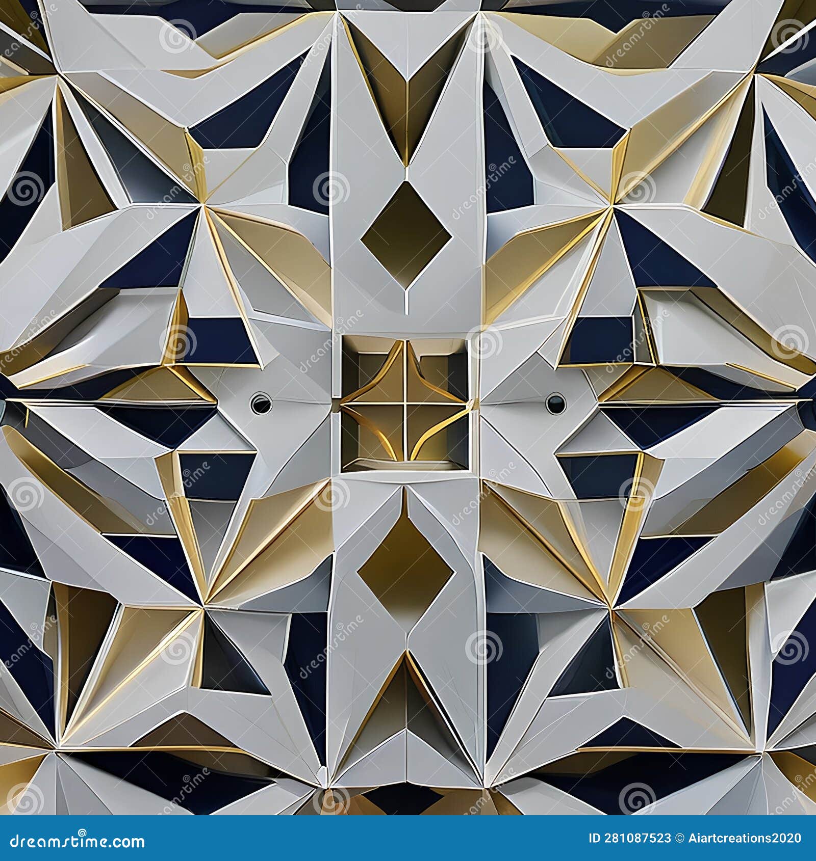 A Visual Symphony of Geometric Abstraction, with Precise Angles, Clean ...