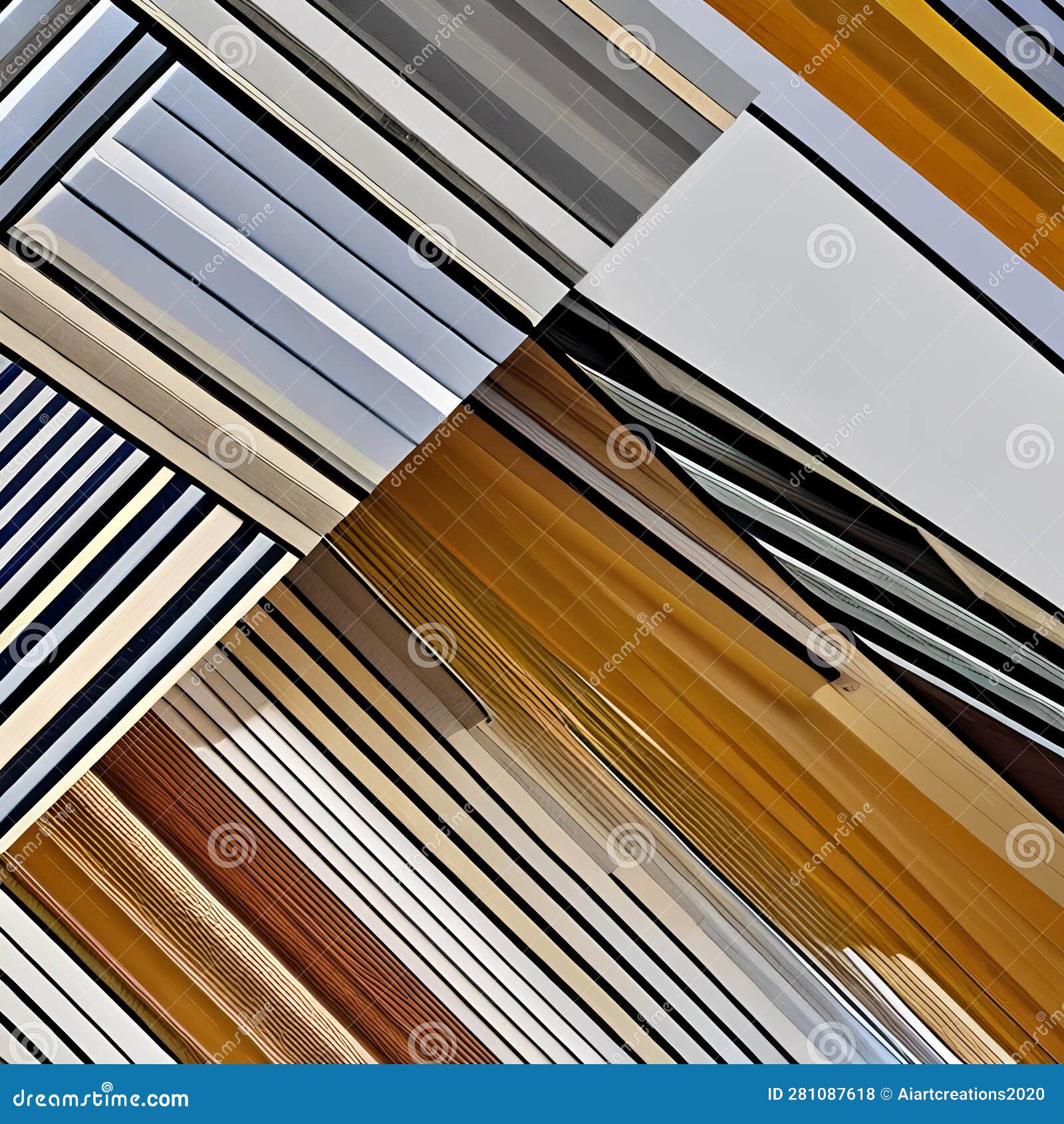 A Visual Symphony of Geometric Abstraction, with Precise Angles, Clean ...