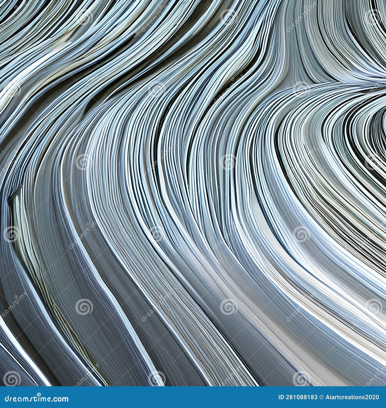 A Visual Symphony of Organic Abstraction, with Flowing Forms ...