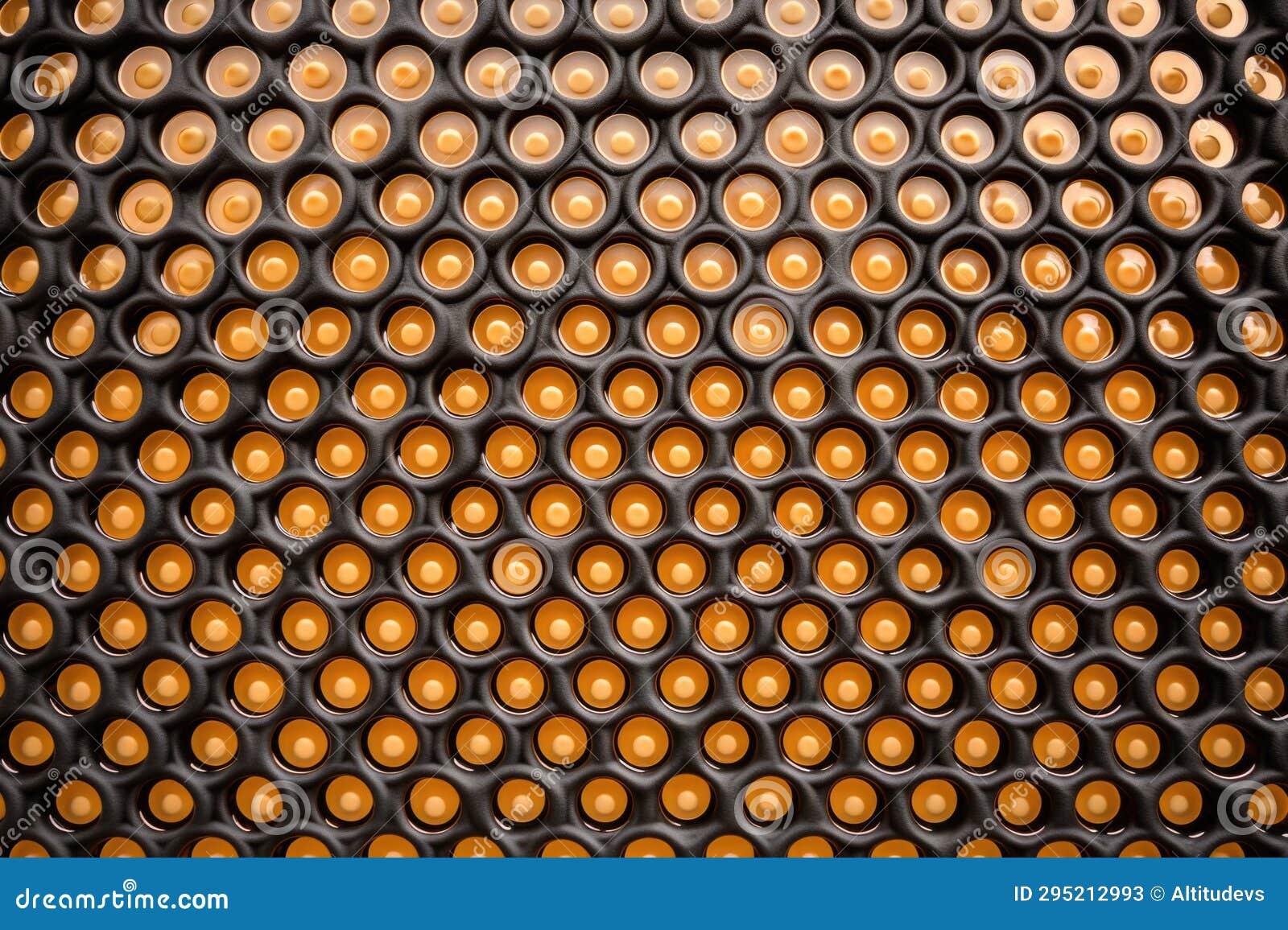 Visual Texture of Battery Cells in a Grid Stock Image - Image of ...
