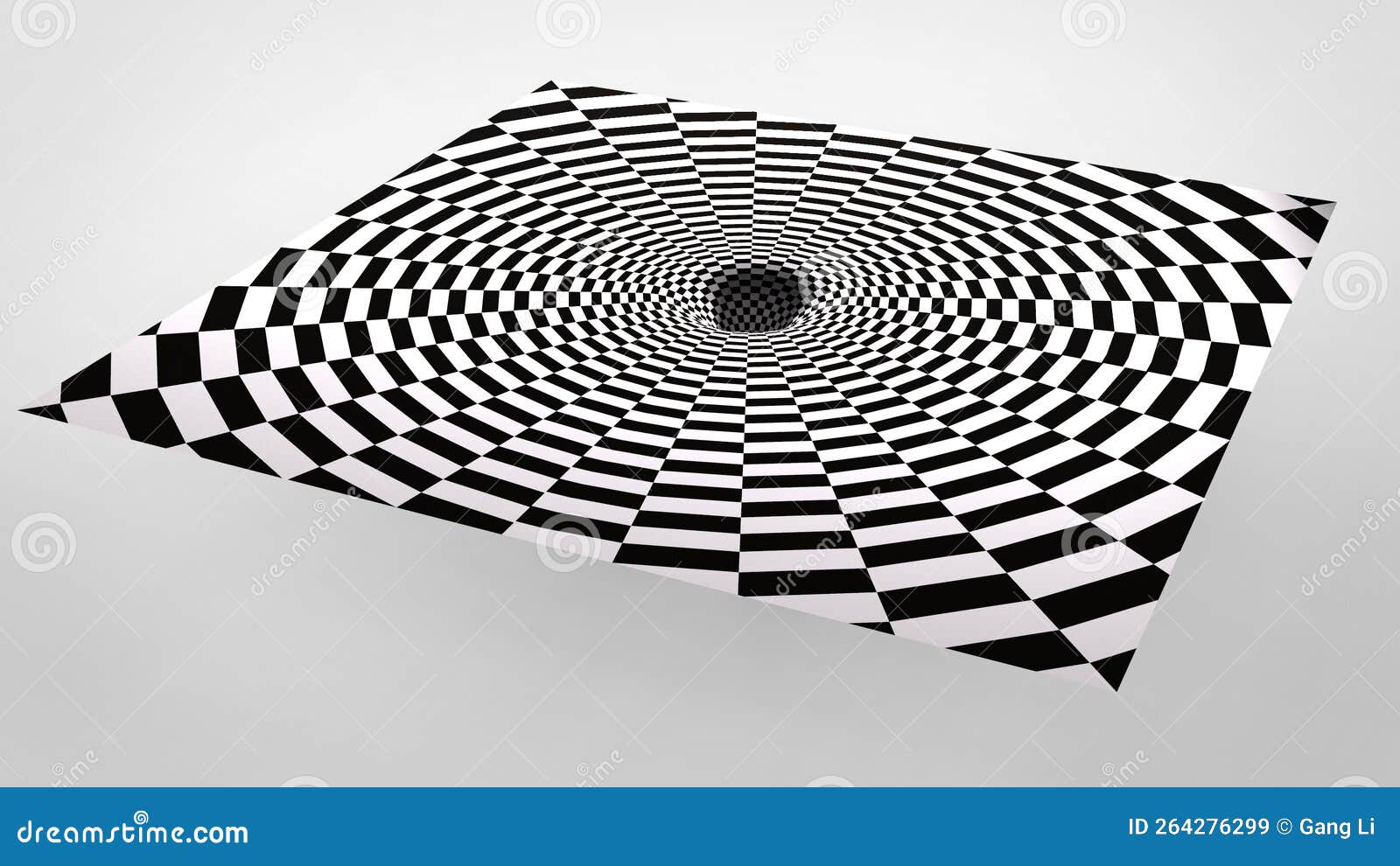 Visual trap, wormhole stock illustration. Illustration of sunken ...