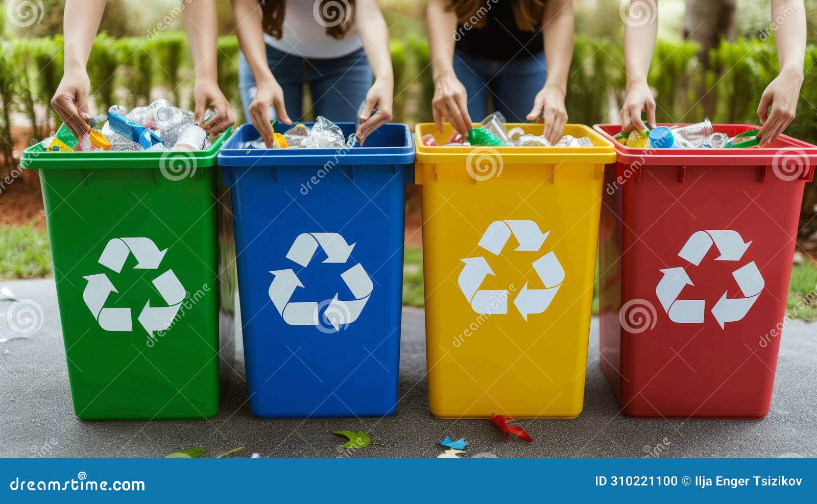 Visual Tutorial for Waste Sorting, from Collection To Recycling, with ...