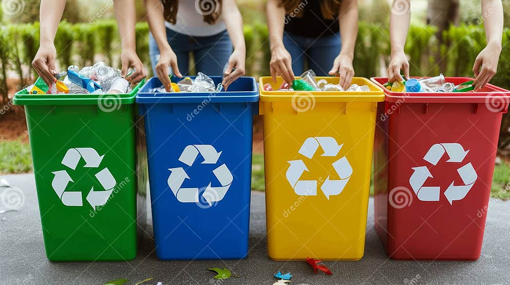 Visual Tutorial for Waste Sorting, from Collection To Recycling, with ...