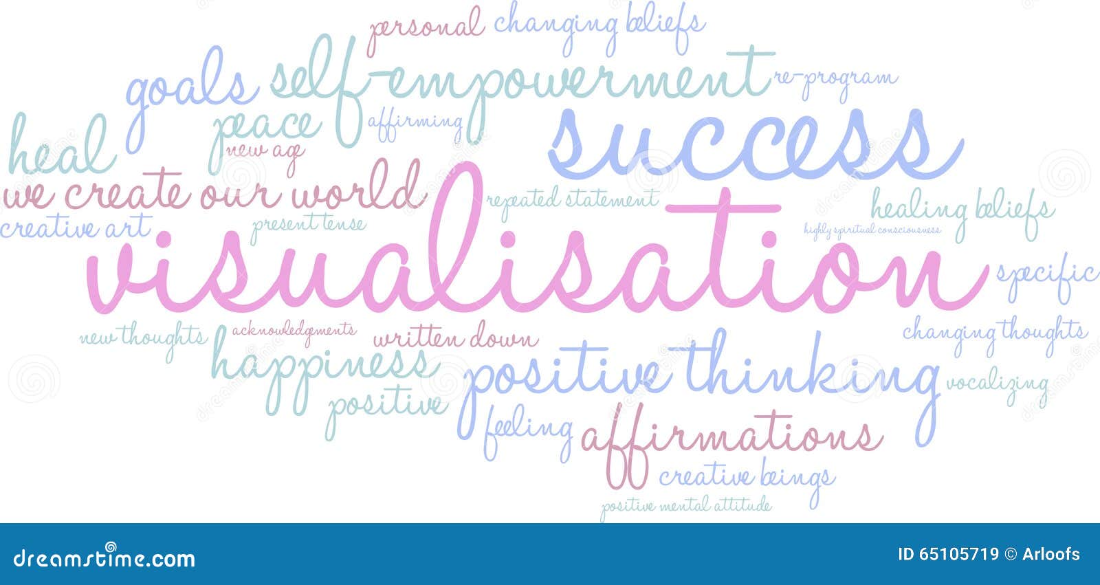 Visualisation Word Cloud stock vector. Illustration of thinking - 65105719