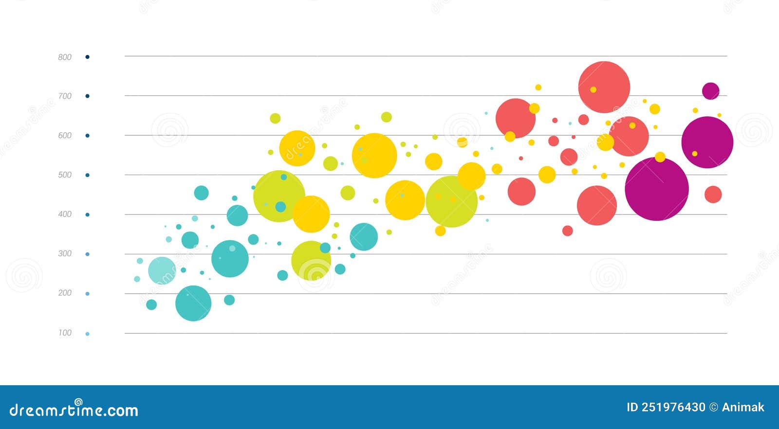 Visualisierung Von Diagrammen. Infographisch Vektor Abbildung ...