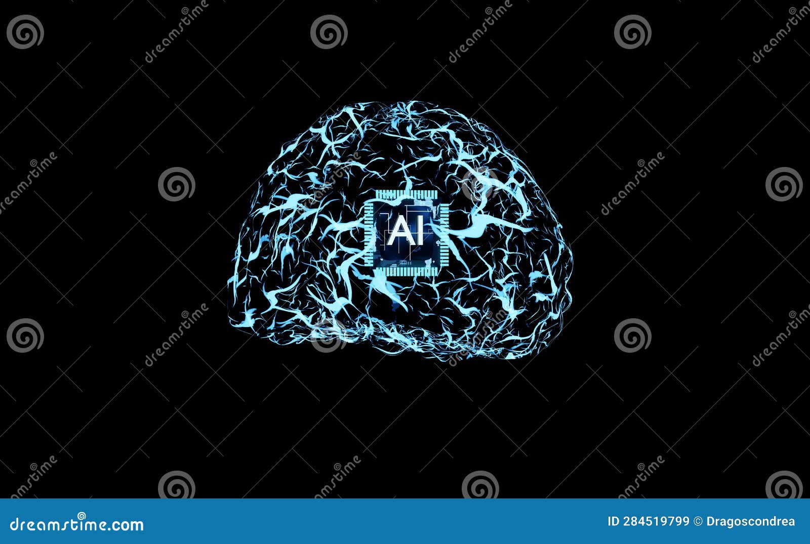 Neural Network Brain Layers Royalty-Free Stock Photo | CartoonDealer ...