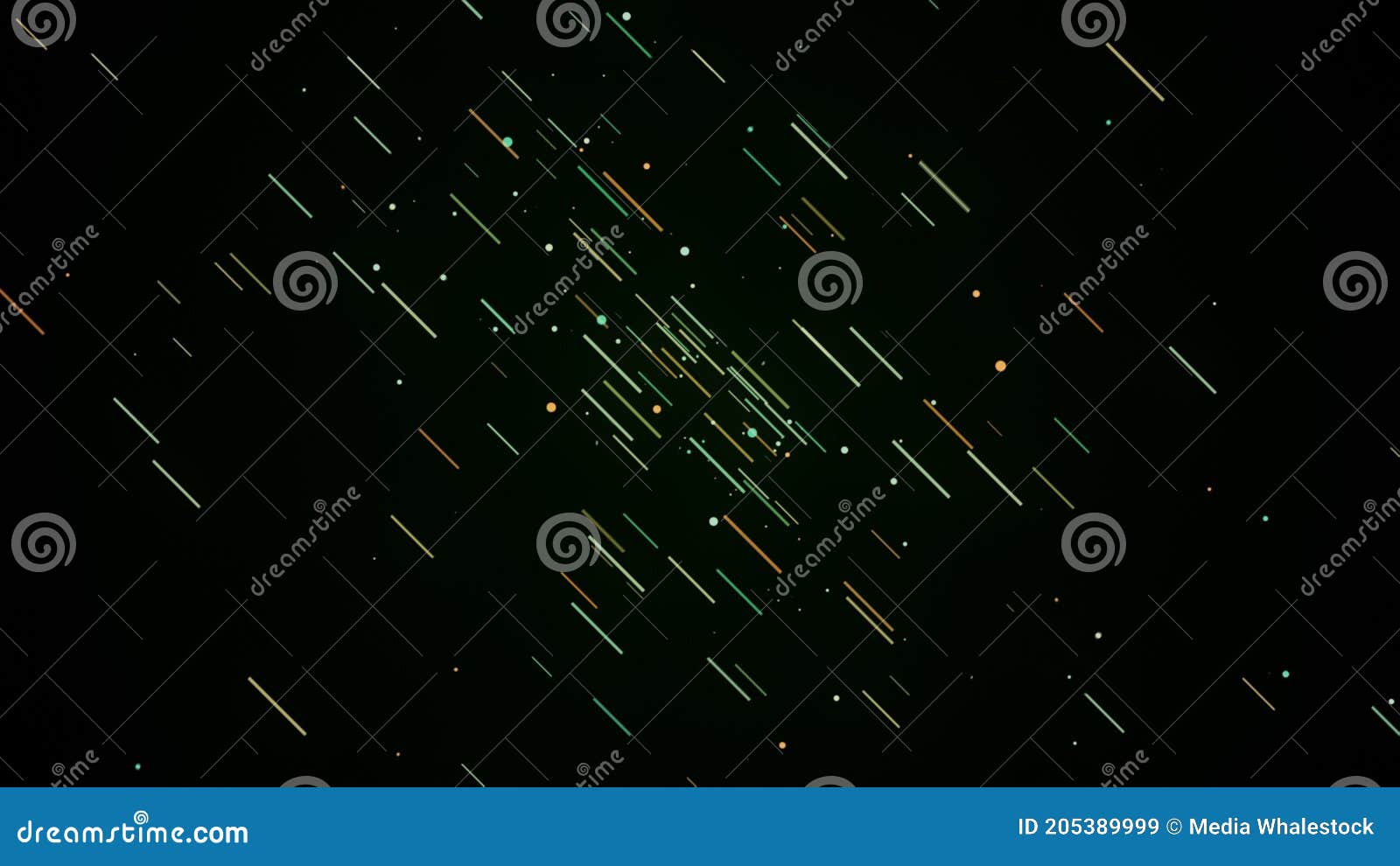 Visualization of Colorful Aurora Rays Light Background, Seamless Loop ...