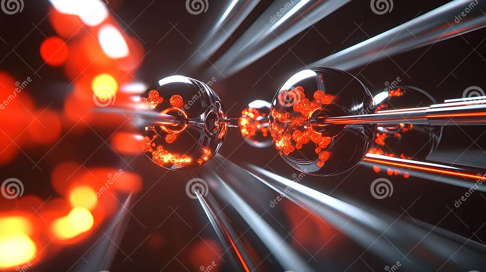 Control Rods Regulating Nuclear Fission Energy Process Atomic Reactor ...