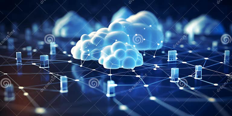Visualization of Data Transfer in Cloud Computing Featuring a Prominent ...