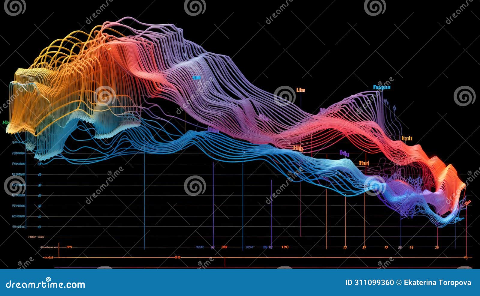Visualization Of Digital Data, Study Of Brain Activity,polysomnography ...