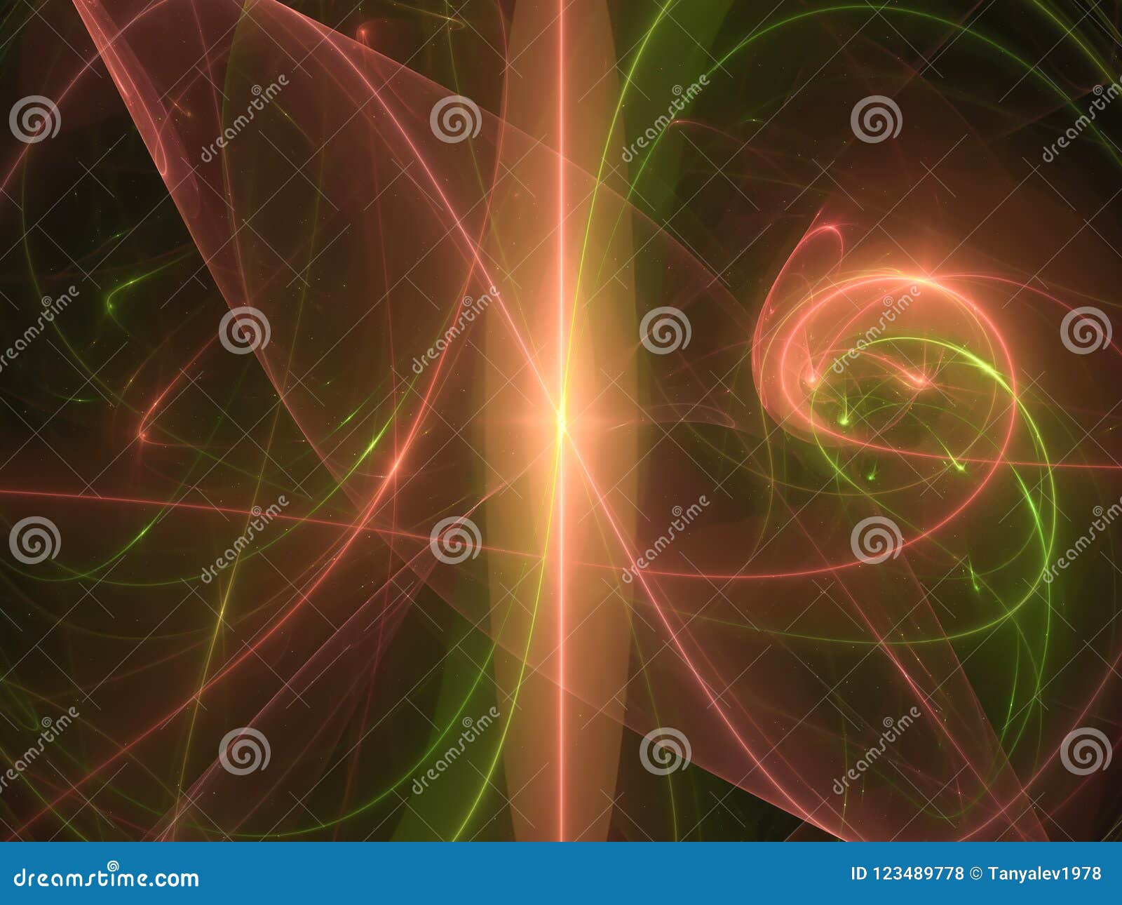 Visualization Digital Effect Card Infinity Generated Beautiful Element ...