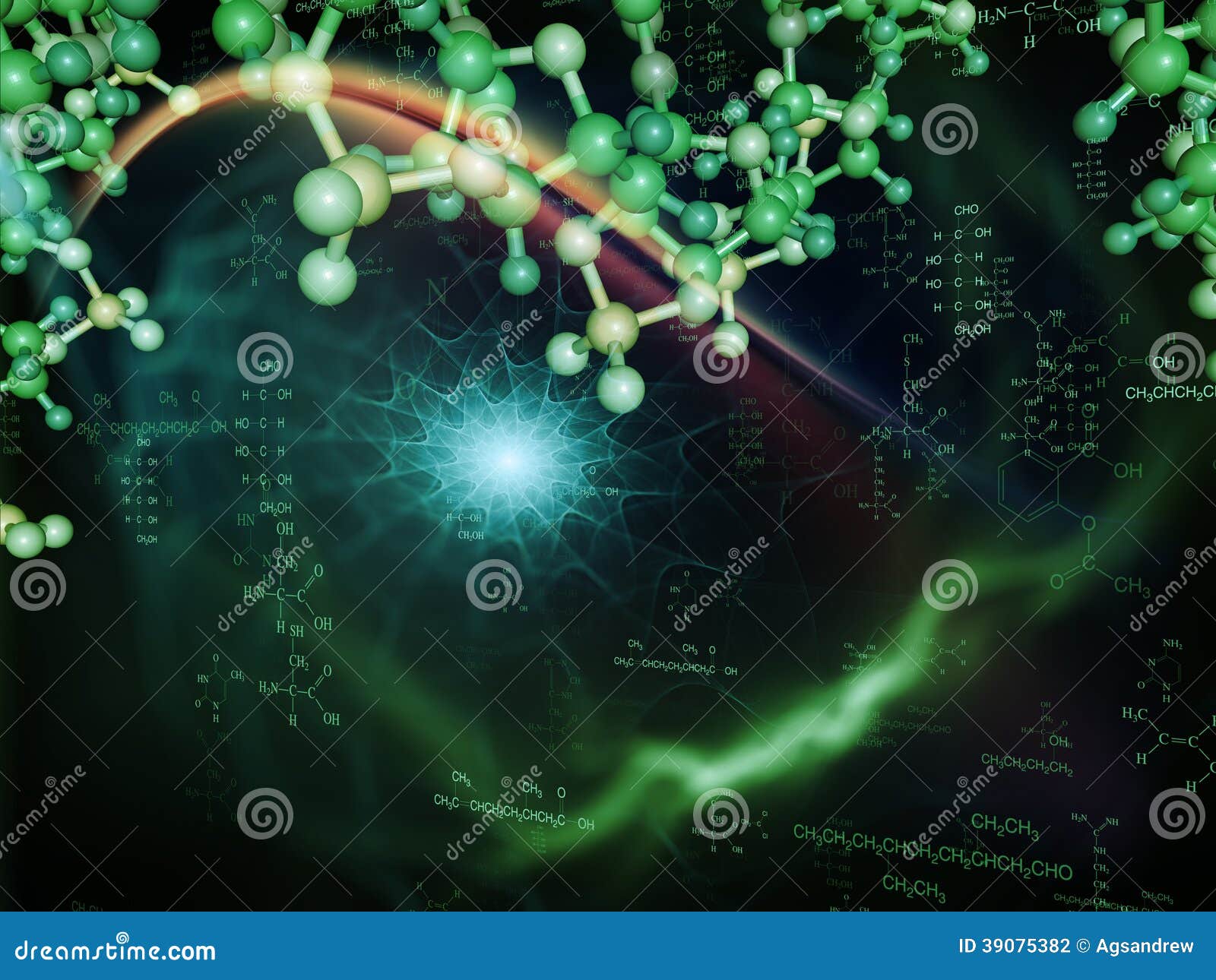 Visualization of DNA stock illustration. Illustration of helix - 39075382