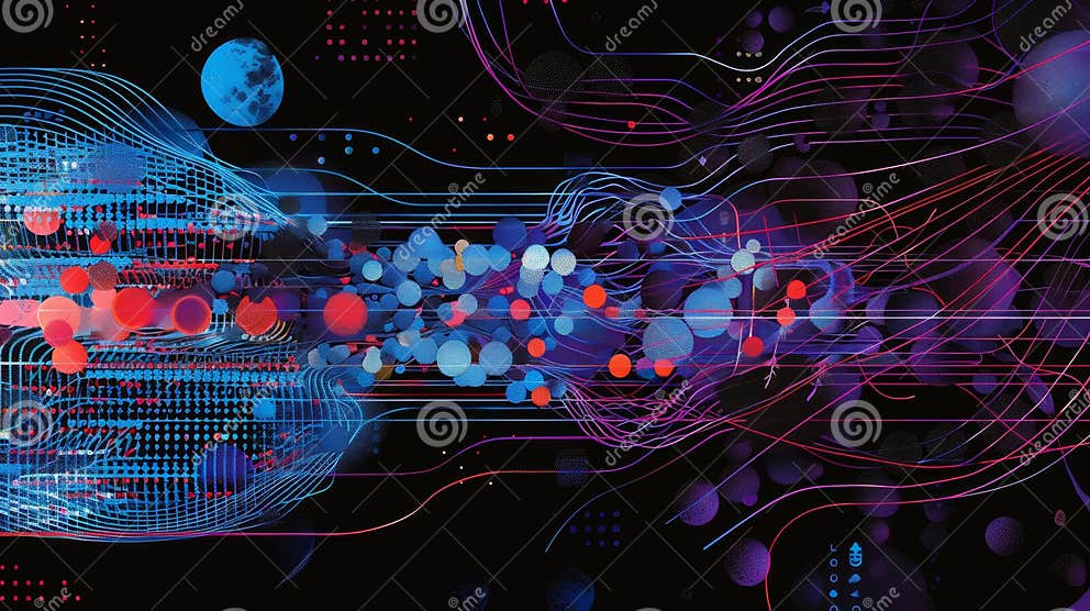 Visualization of Dynamic Machine Learning in Action. Intricate Algorithms and Insightful ...