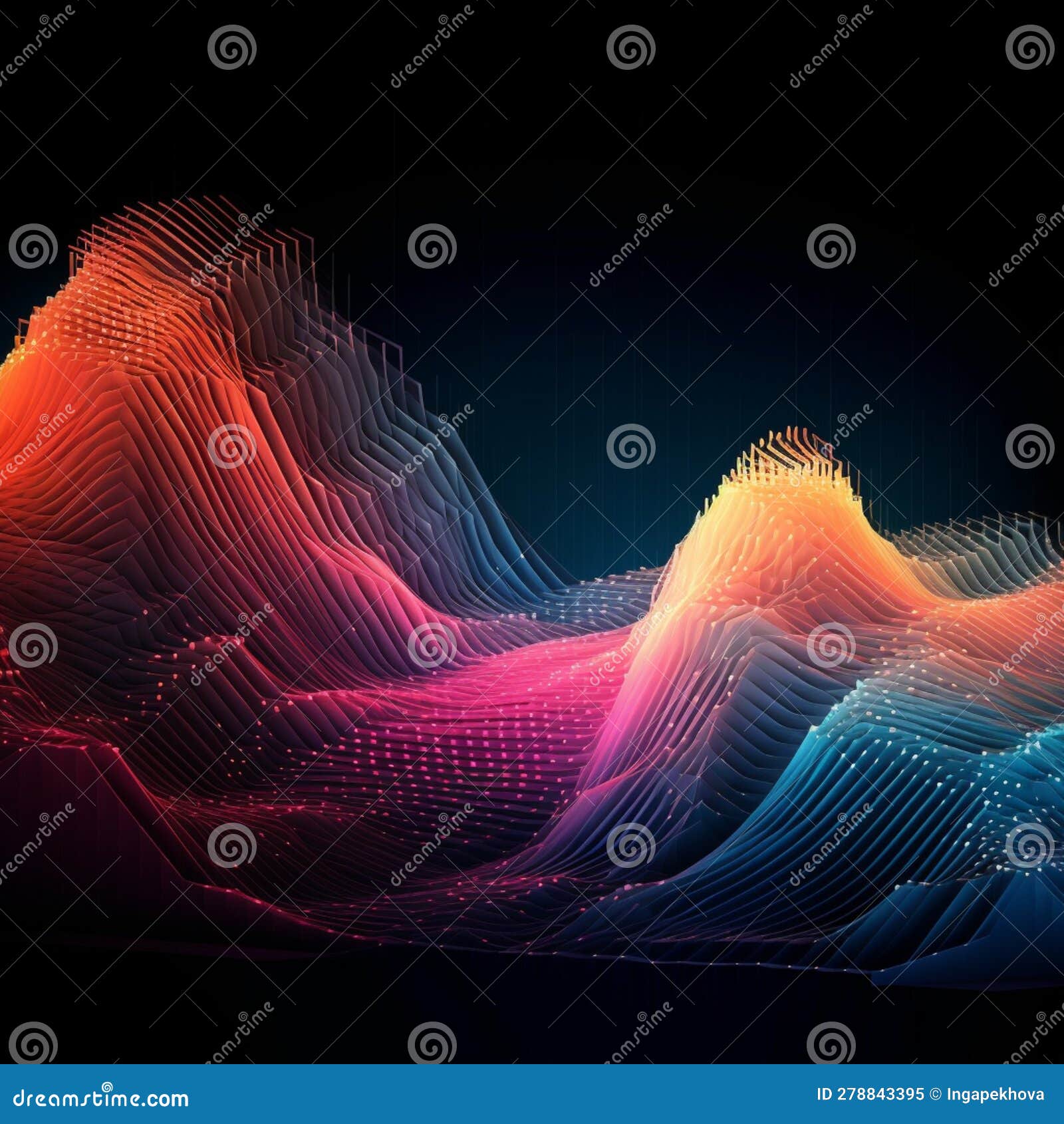 Visualization of Dynamic Wave Pattern Data. Created with the Help of ...