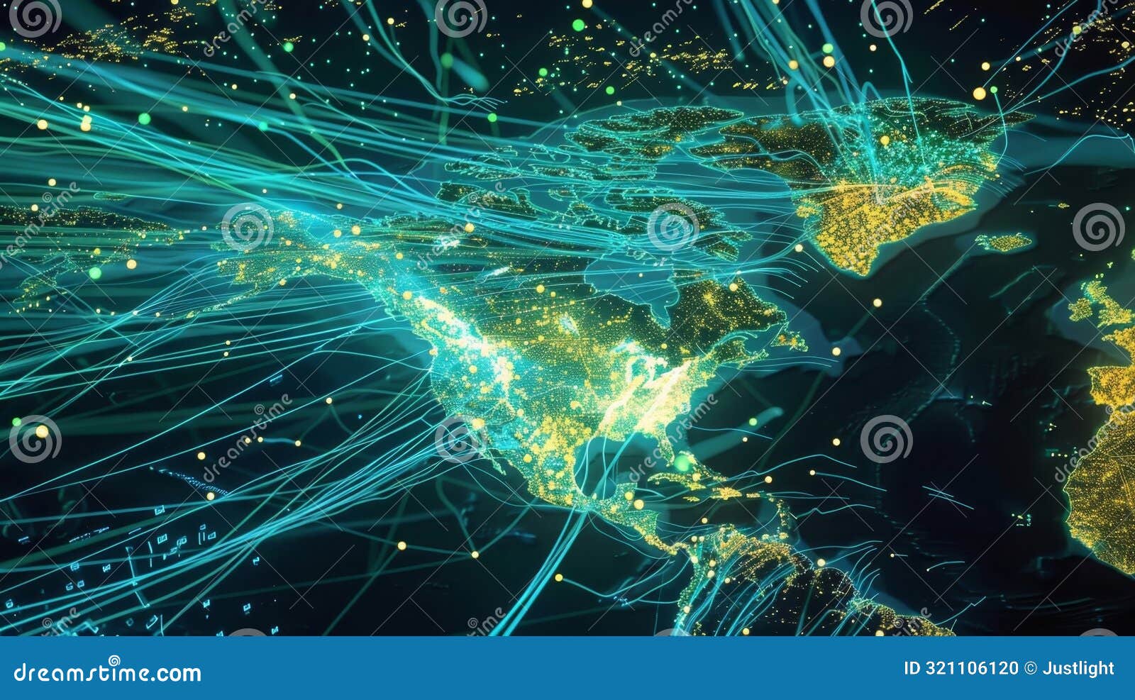 A Visualization of the Extensive Infrastructure of Fiber Optic Cables ...