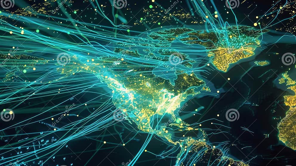 A Visualization of the Extensive Infrastructure of Fiber Optic Cables ...