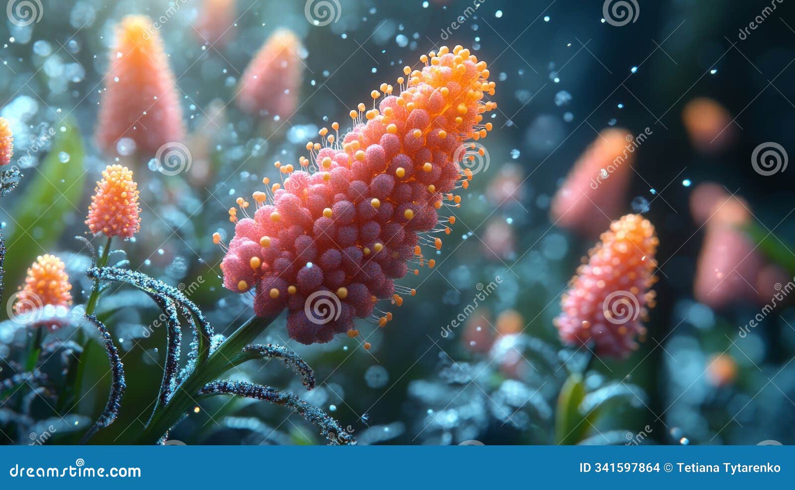 Visualization of Forest Floor Microbiome Revealing Vibrant Floral ...