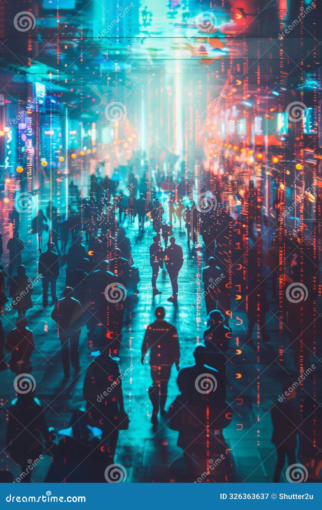 A Visualization of Free Flow of People in a Digital World Enabled by ...
