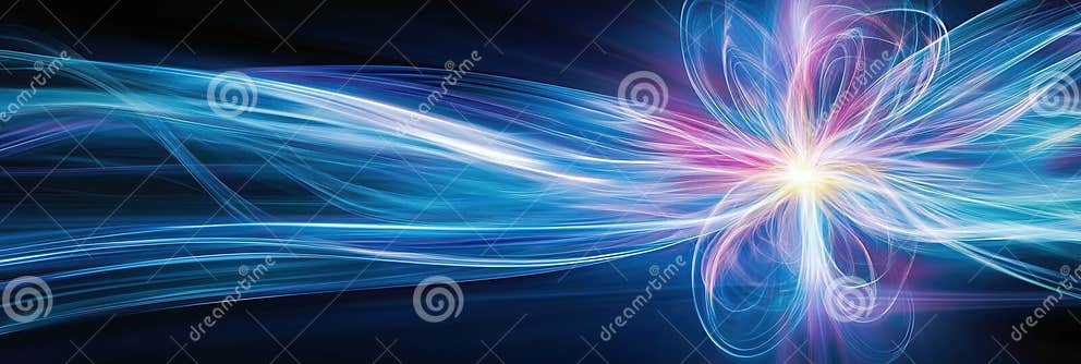 Visualization of Gamma Radiation in Space Showing Vibrant Energy ...