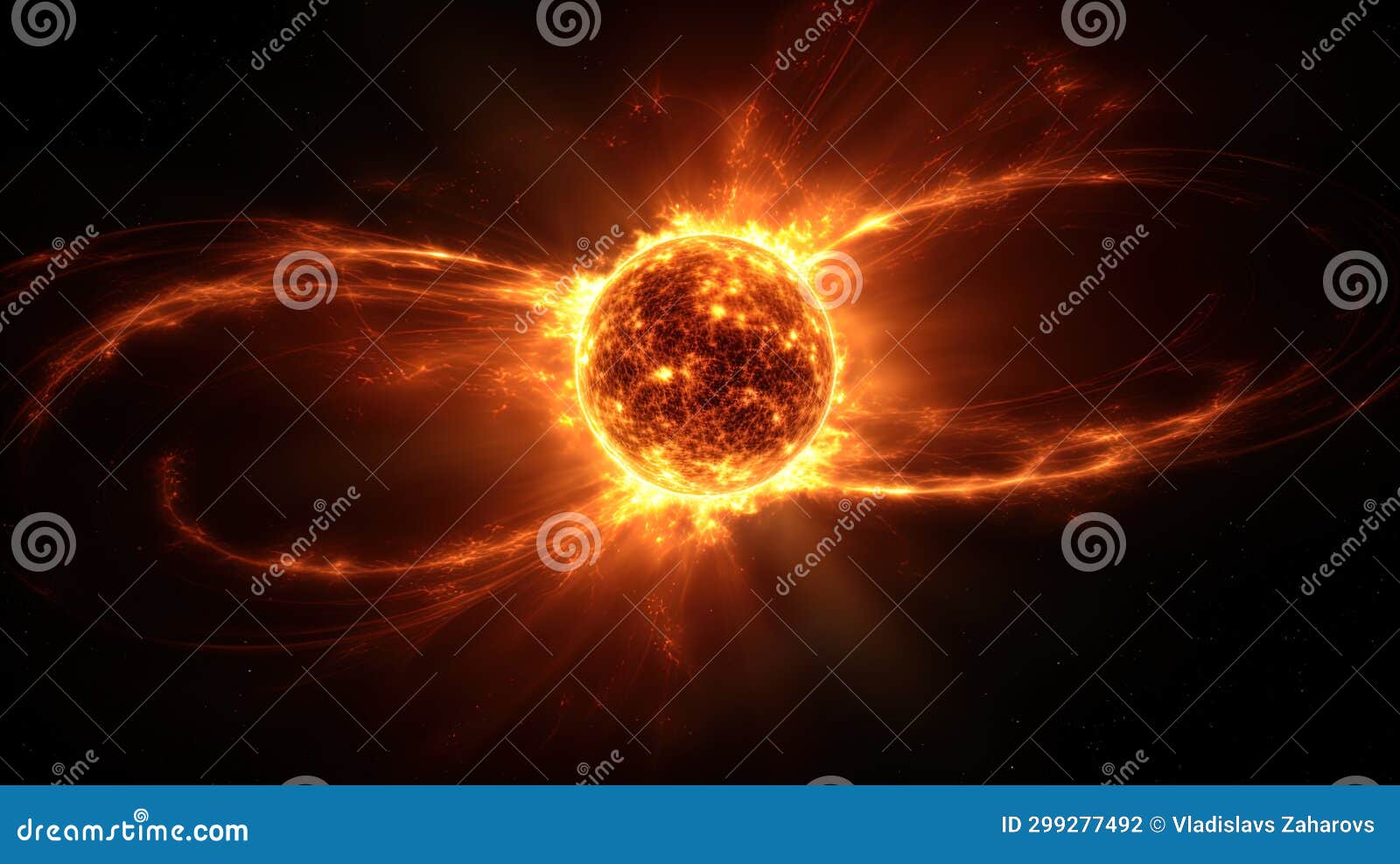 Visualization of Gas Flows that Create a Magnificent Aura Around the ...