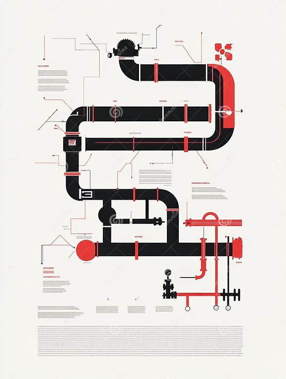 Visualization of Gas Pipeline Flow Structure Highlighting Connections ...