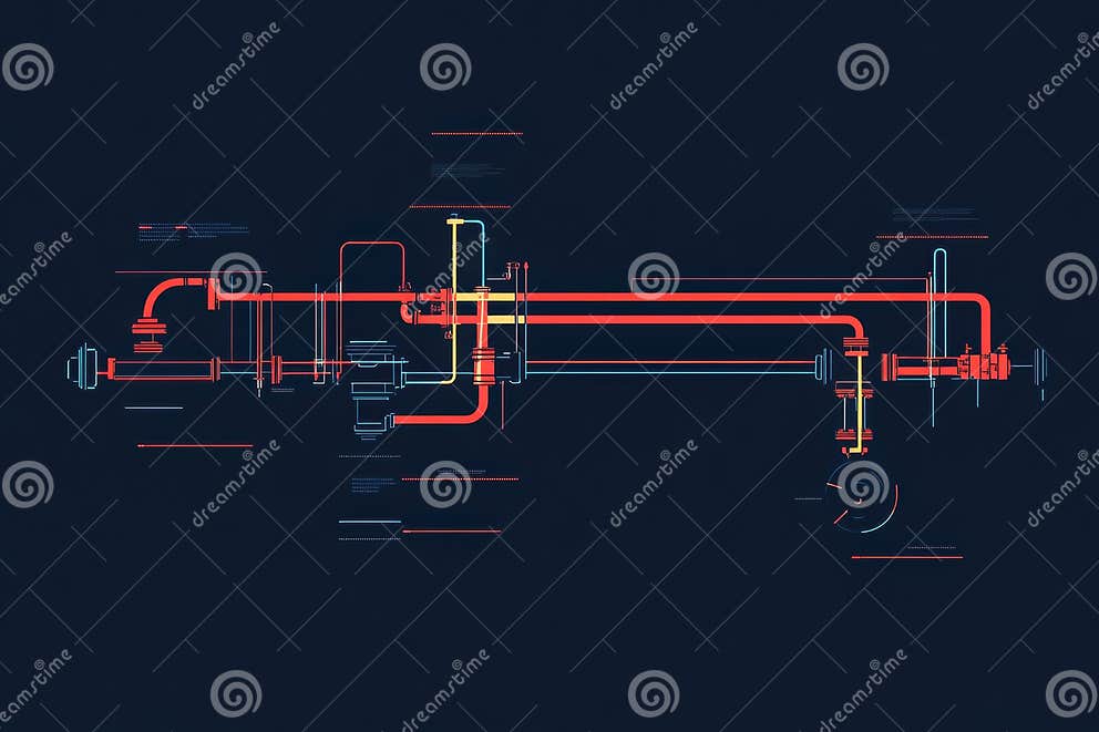 Visualization of Gas Pipeline Systems Displaying Flow Dynamics in a ...
