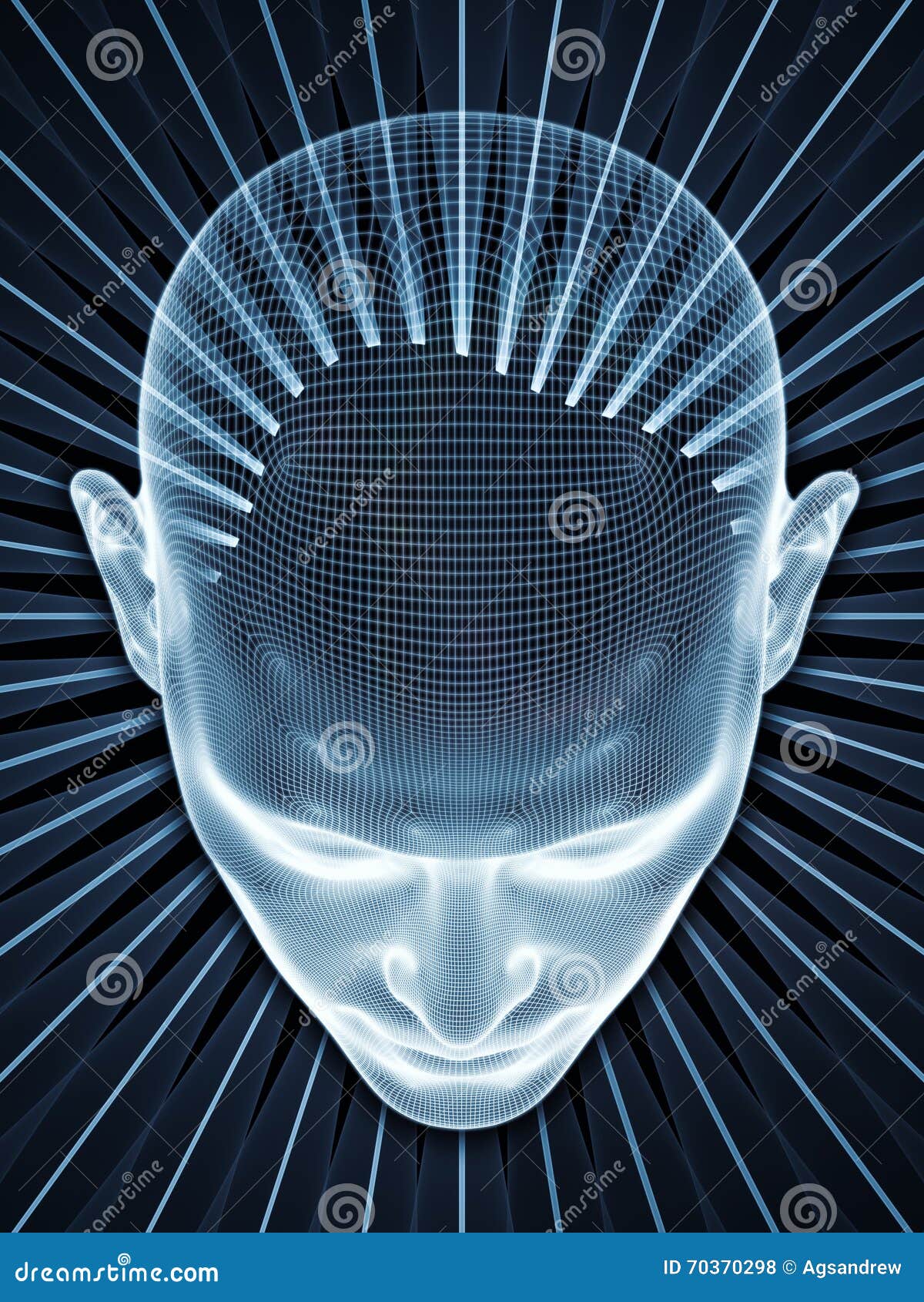 Visualization of Insight stock photo. Image of imagination - 70370298