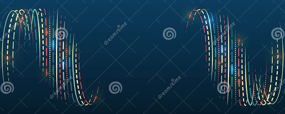 Visualization of a Large Amount of Data. Abstract Transformation of Information. Processing ...