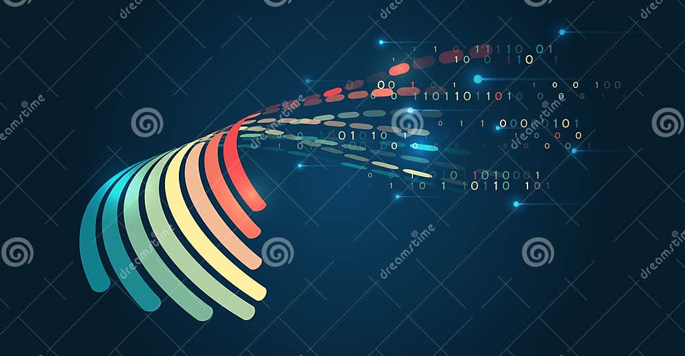 Visualization of a Large Amount of Data. Abstract Transformation of Information. Processing ...