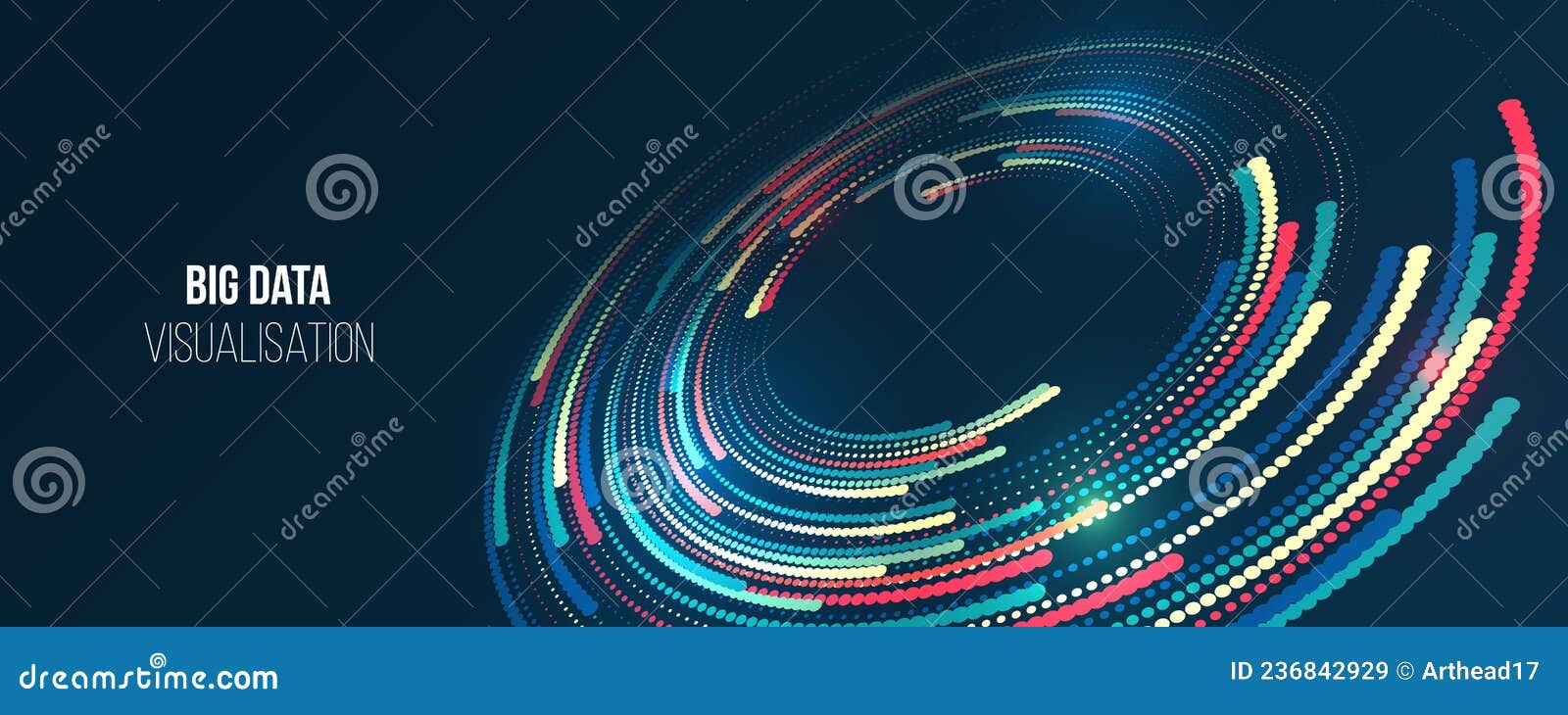 Visualization Of Large Amounts Of Data In The Form Of 3d Circles File Structuring Data