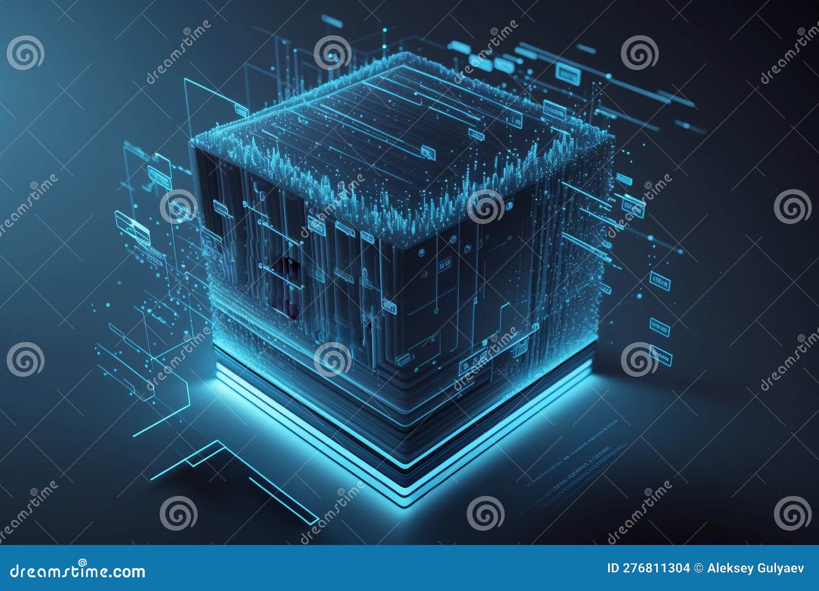 Visualization Of Large Amounts Of Data In The Form Of 3d Circles File Structuring Data