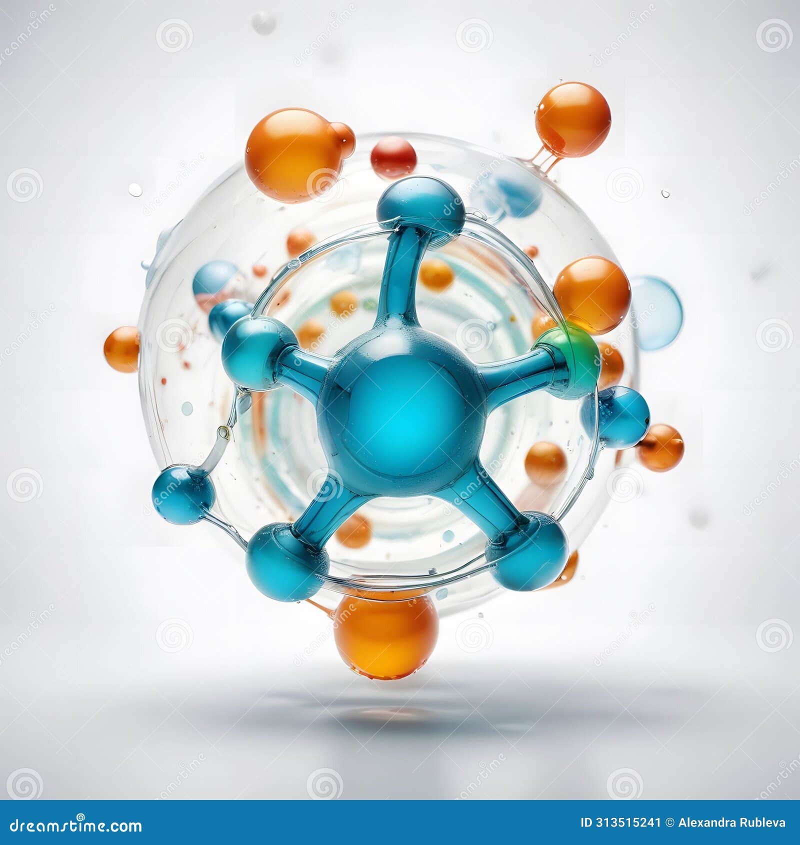 Visualization of the Molecular Structure in the Texture of Glass ...