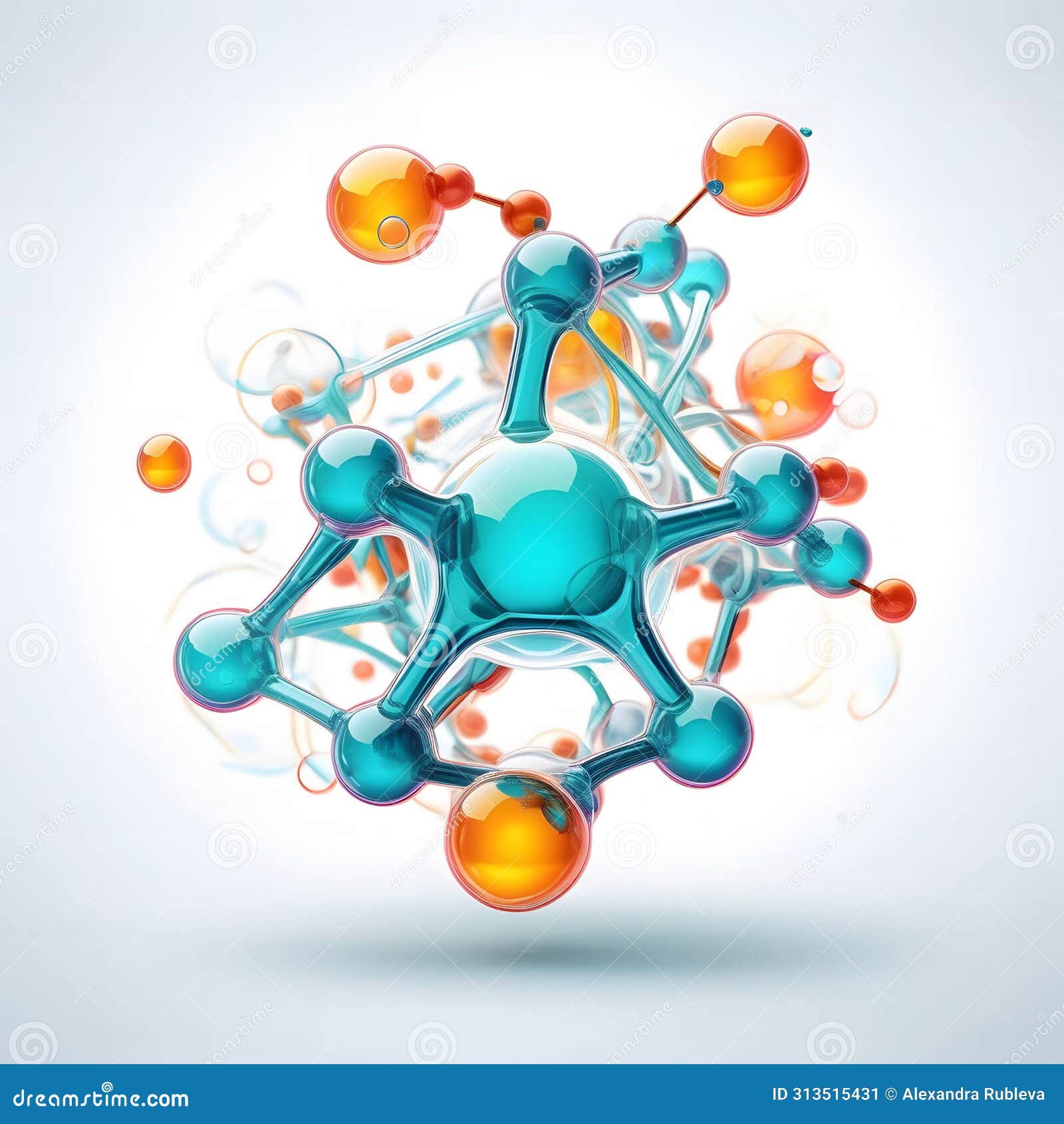Visualization of the Molecular Structure in the Texture of Glass ...