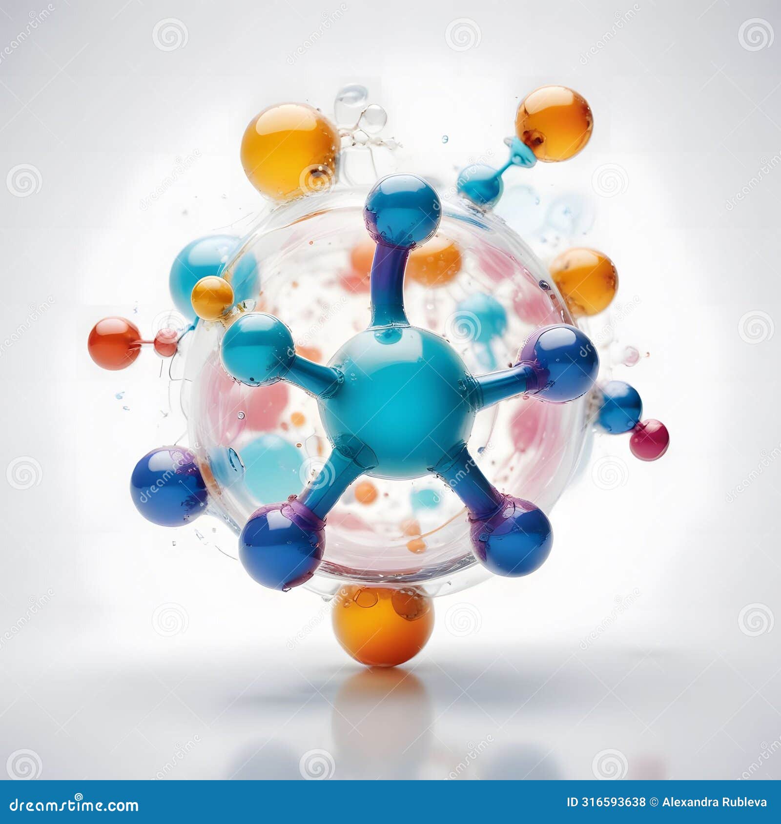 Visualization of the Molecular Structure in the Texture of Glass ...