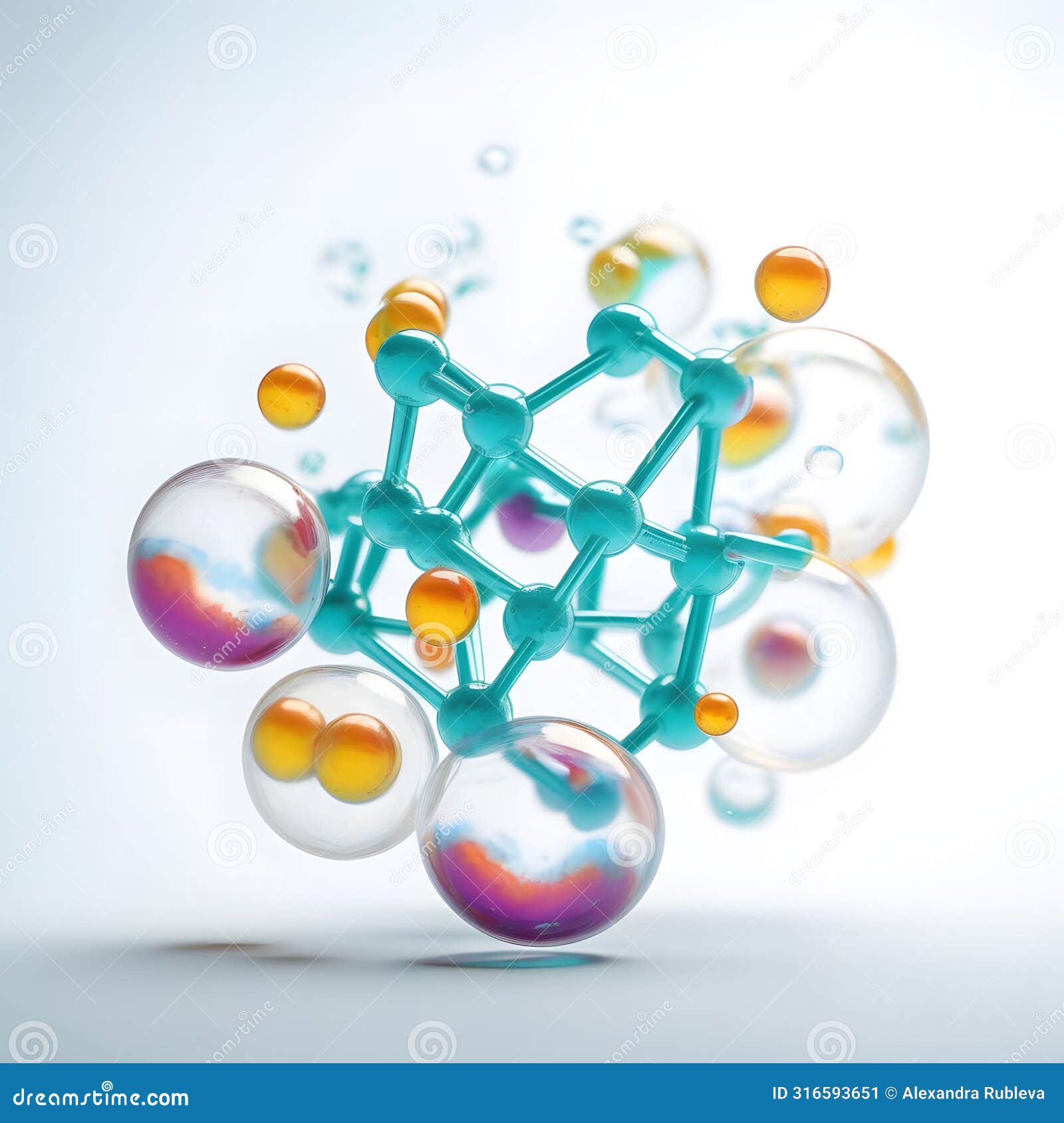 Visualization of the Molecular Structure in the Texture of Glass ...