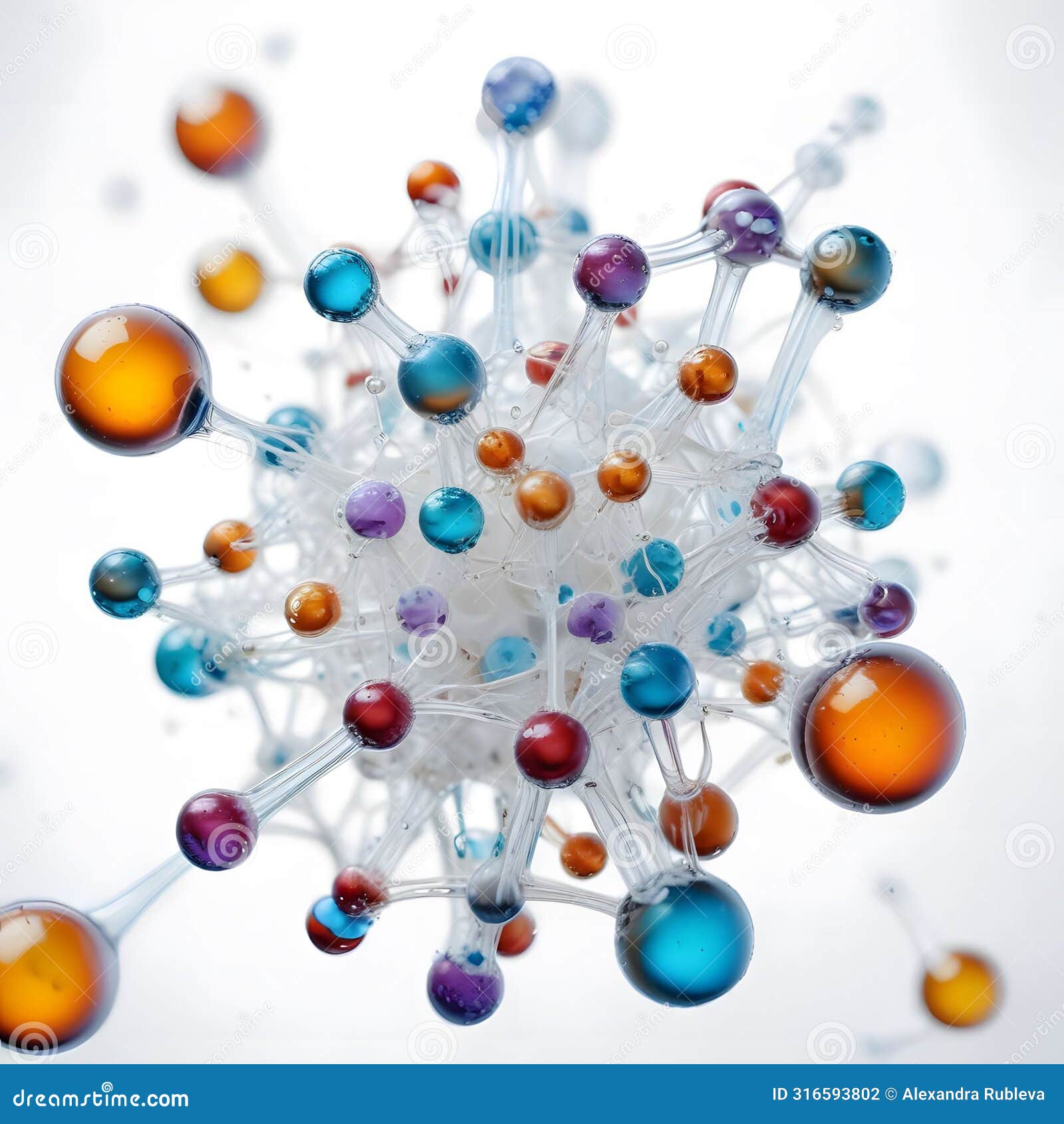 Visualization of the Molecular Structure in the Texture of Glass ...