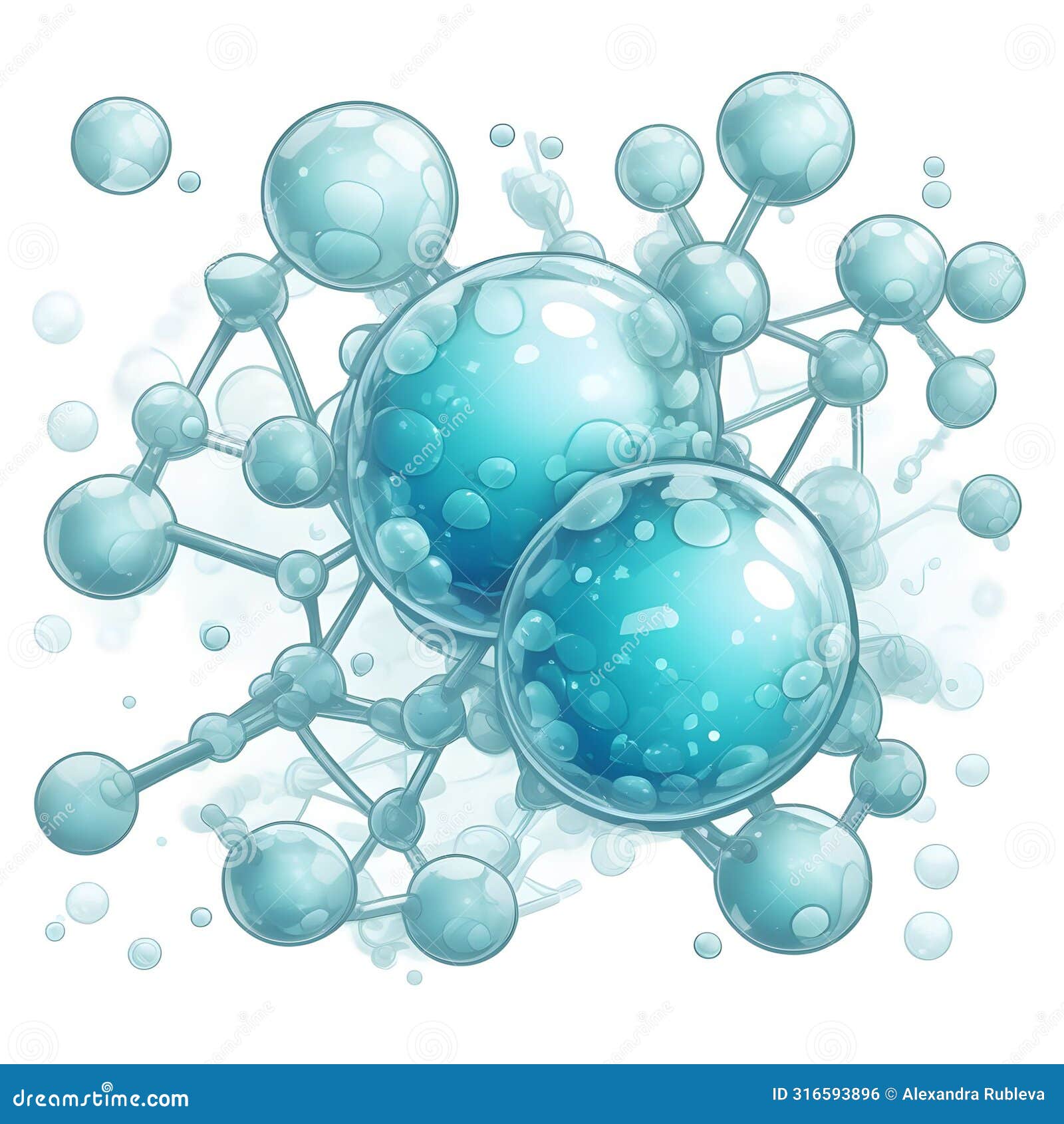 Visualization of the Molecular Structure in the Texture of Glass ...
