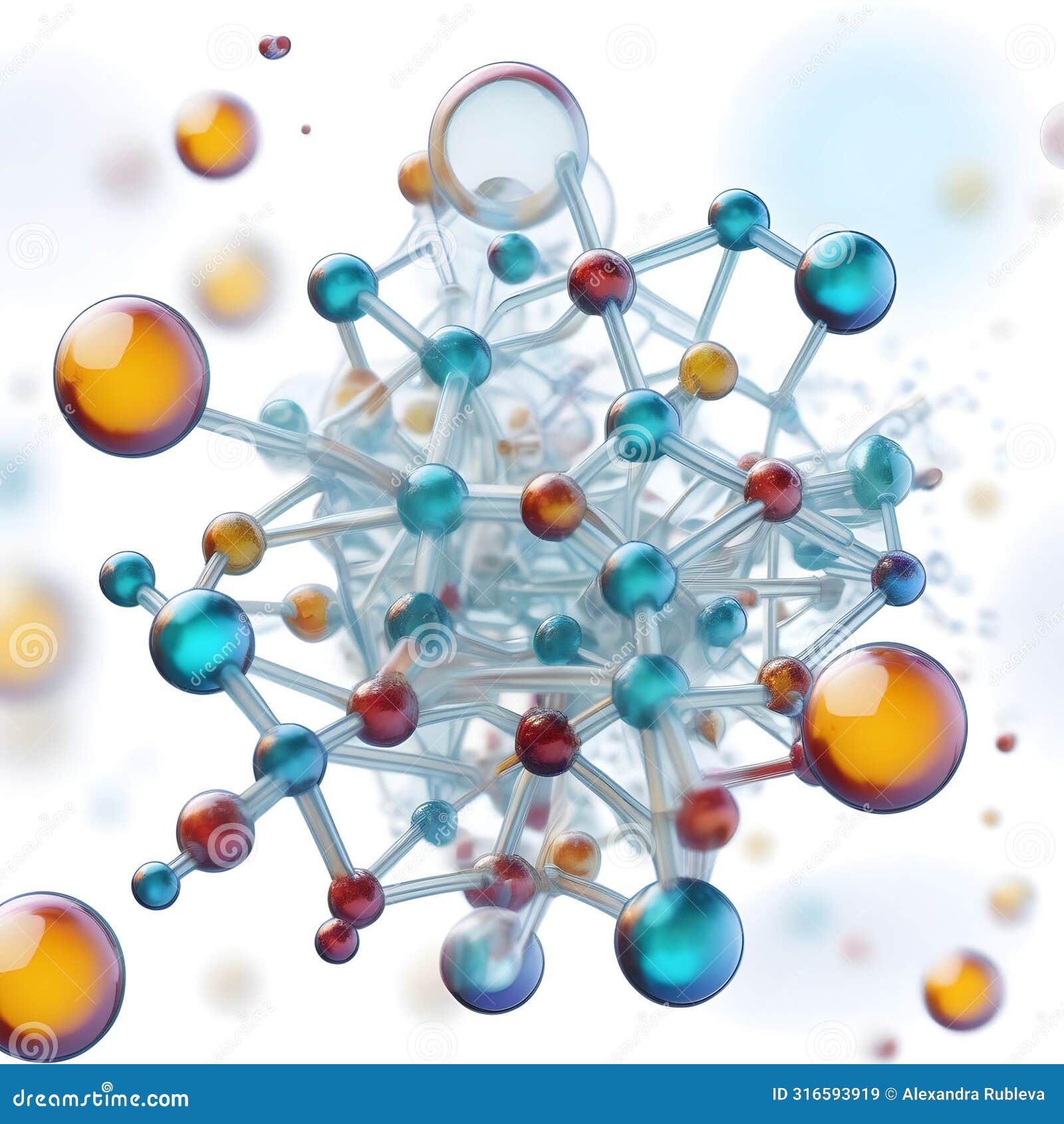 Visualization of the Molecular Structure in the Texture of Glass ...